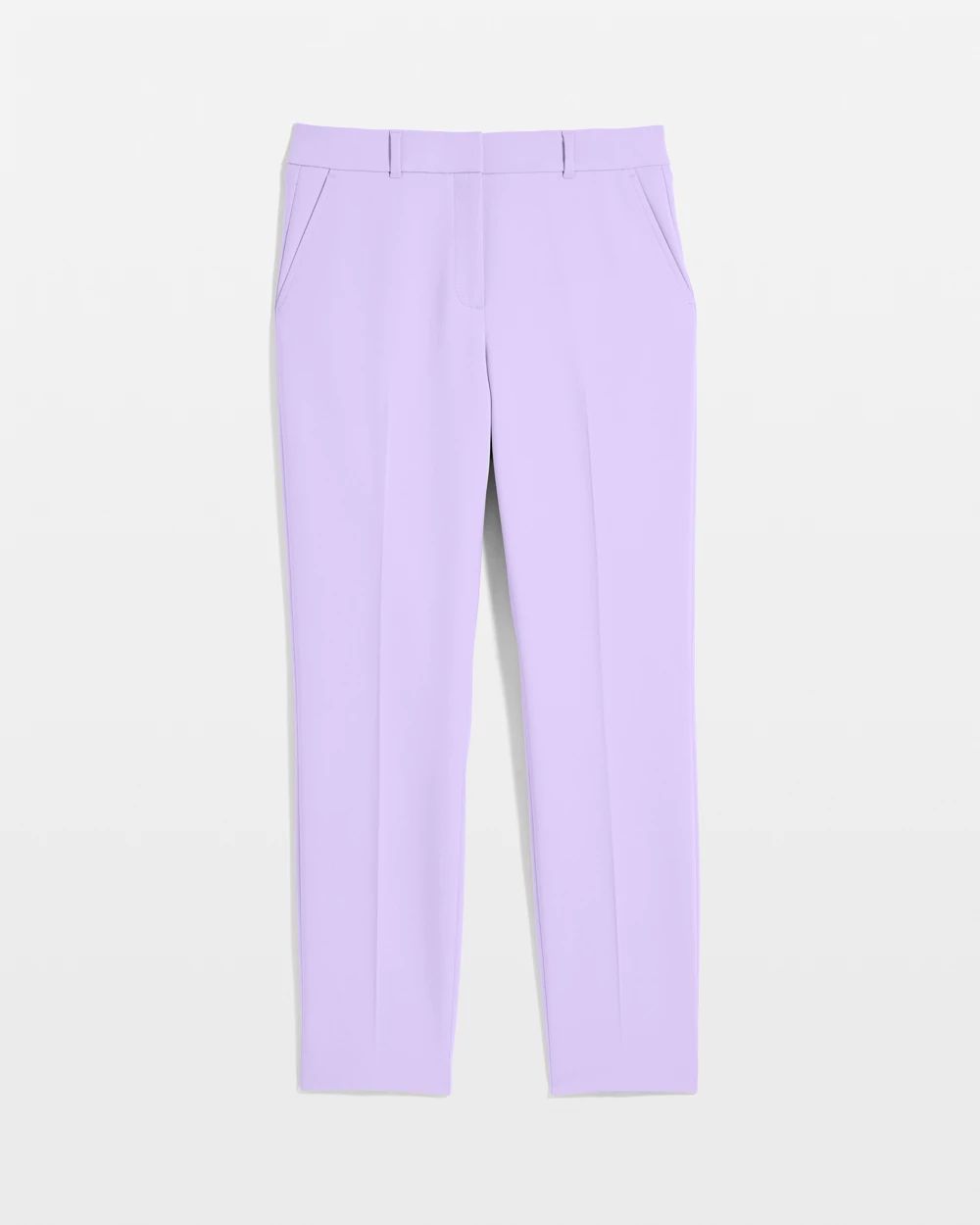 WHBM® Elle Slim Ankle Luxe Double Weave Pants | White House WHBM® Elle Slim Ankle Luxe Double Weave Pants | White House